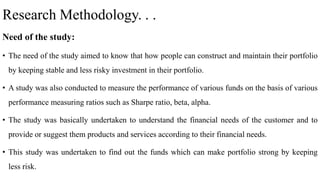 Mutual fund for your portfolio | PPT