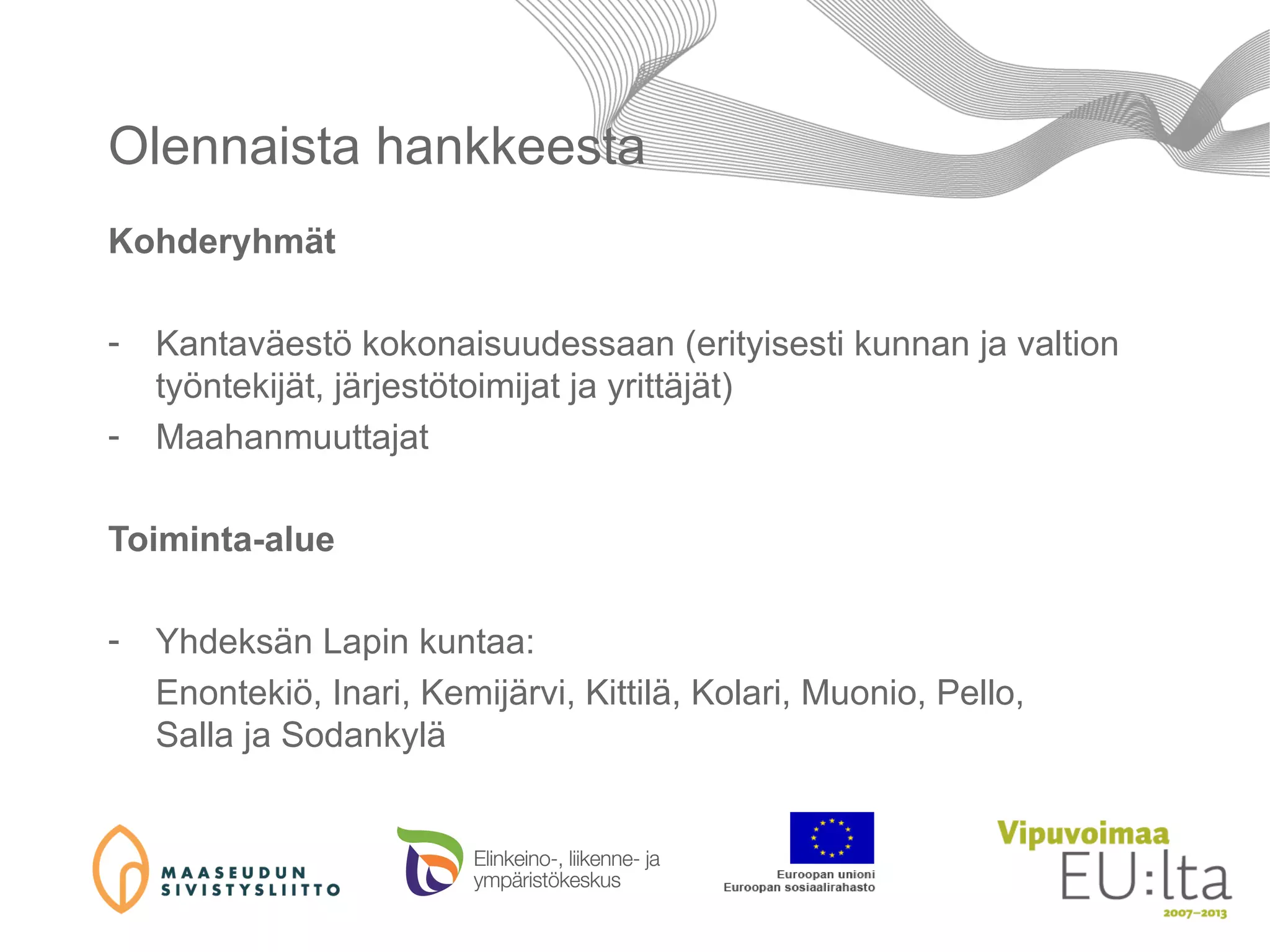 Muutoksessa Mukana Lappi | PPT
