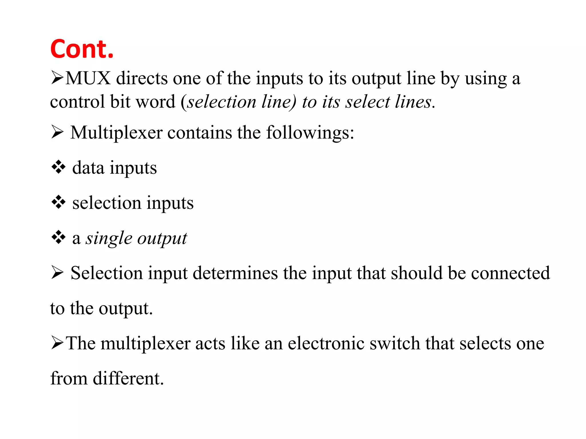 MUX and Demux.ppt