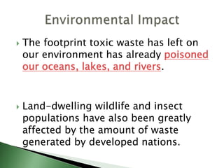 Toxic Waste Management | PPTX