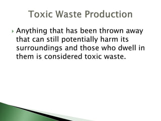 Toxic Waste Management | PPTX