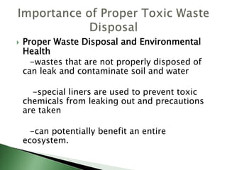 Toxic Waste Management | PPTX