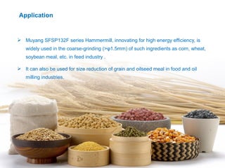 Muyang SFSP132F Series Hammer Mill | PPT