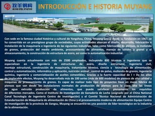 ESTRUCTURAS DE ACERO MUYANG - China Chile | PPTX