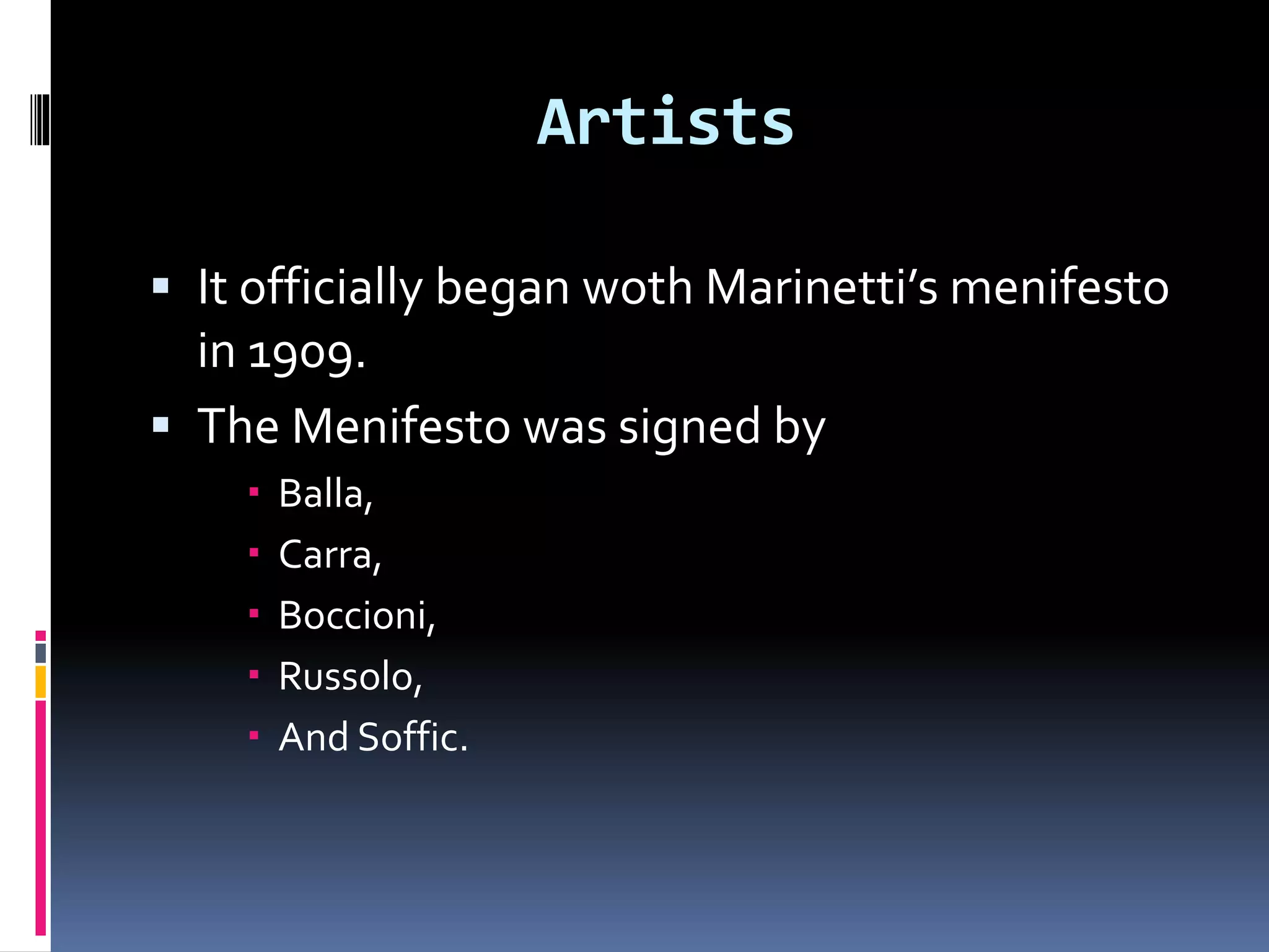 FUTURISM and DADAism | PPT