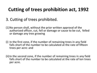 Forest Policy And Laws | PPT