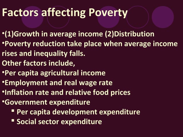 an introduction of poverty | PPT