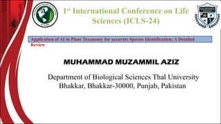 Muhammad Muzammil Aziz presentations in ICLS | PPTX