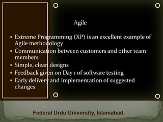 Muzammil Prescriptive Vs Agile Process Models | PPSX