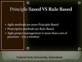 Muzammil Prescriptive Vs Agile Process Models | PPSX