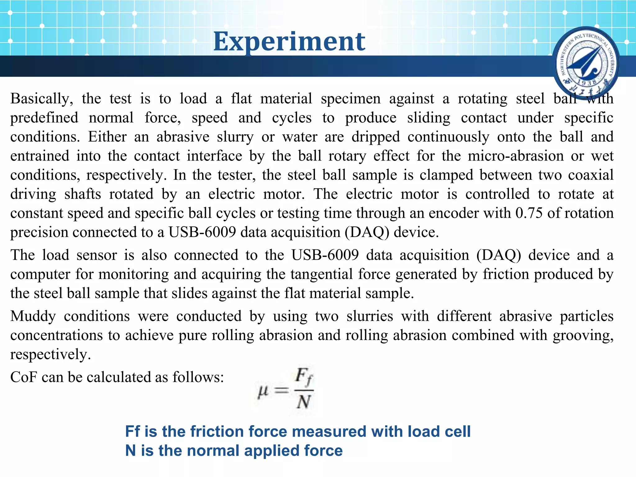 Friction and Wear of metals | PPTX