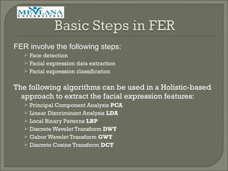 Muzammil Abdulrahman PPT On Gabor Wavelet Transform (GWT) Based Facial ...