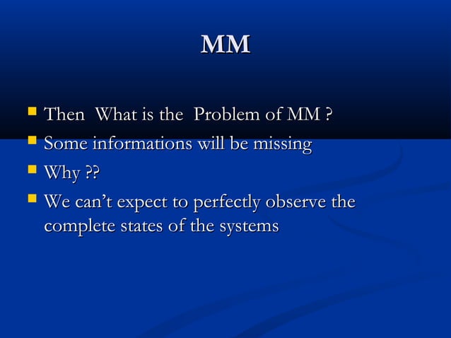 HIDDEN MARKOV MODEL AND ITS APPLICATION | PPT