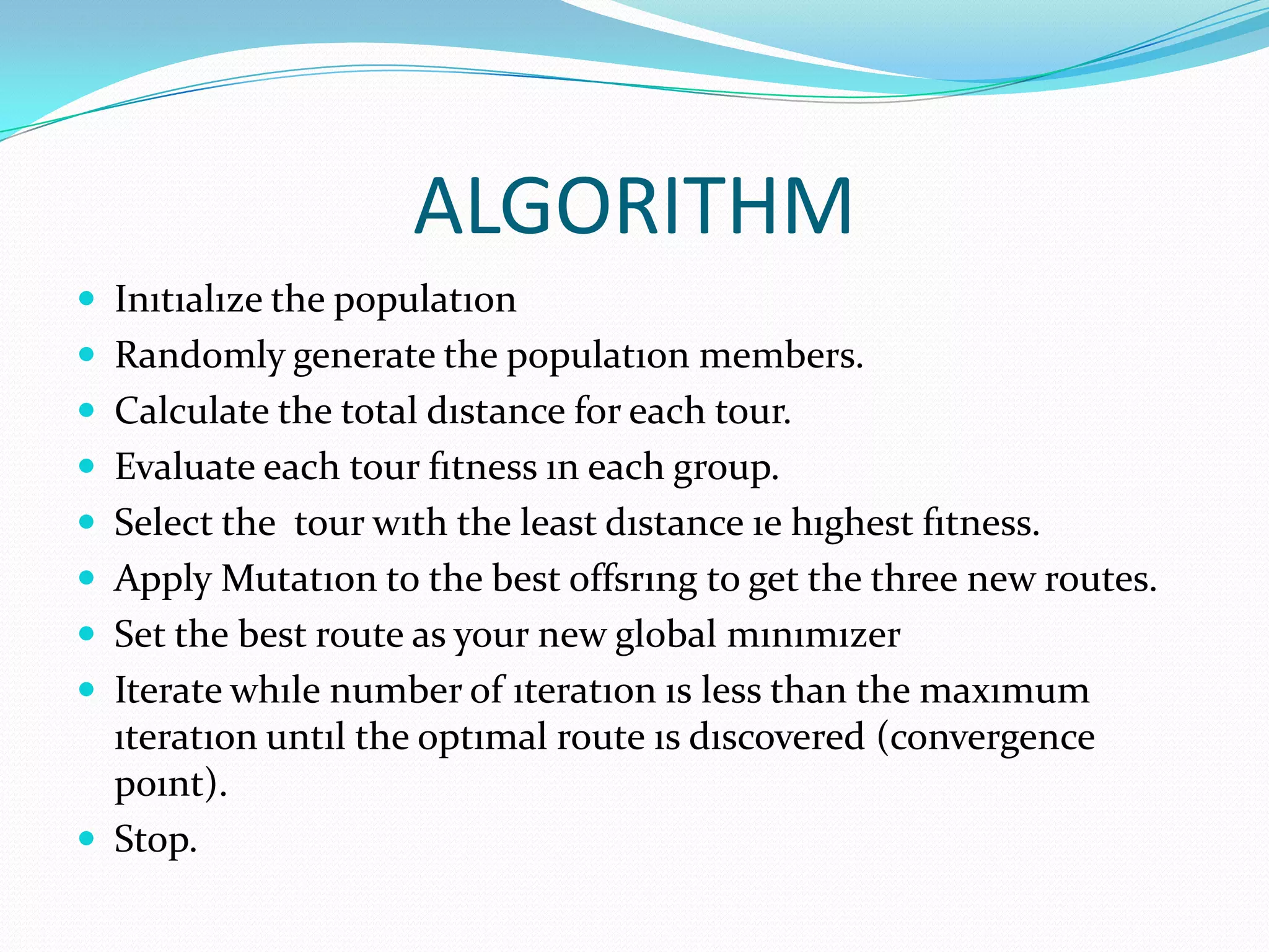 Muzammil Adulrahman ppt on travelling salesman Problem Based On ...