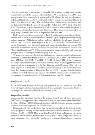 Reverse product placement, fictional brands and purchase intention ...