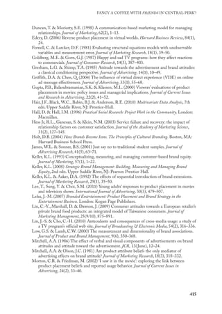 Reverse product placement, fictional brands and purchase intention ...