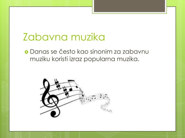 Muzika | PPTX