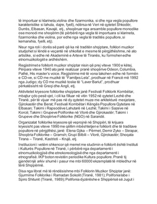 Muzika popullore ne trevat shqiptare | DOCX