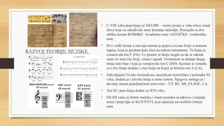 Muzika srednjeg veka | PPTX