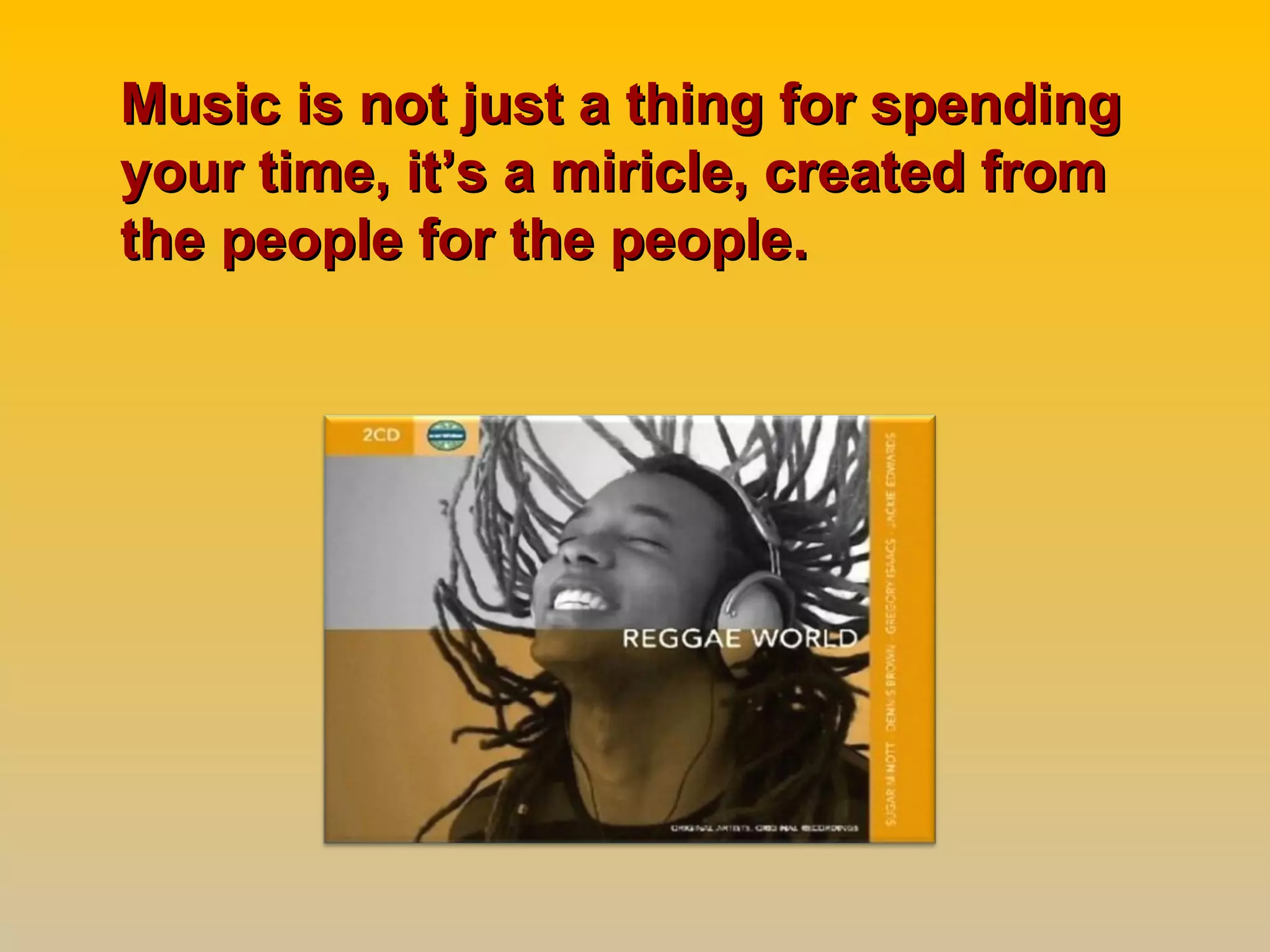 Music in my life | PPT
