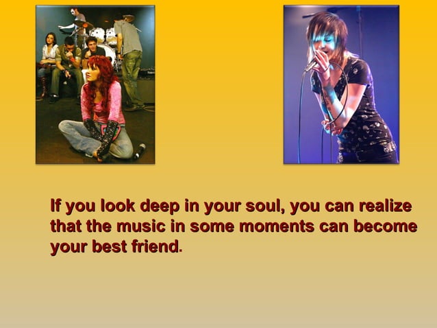 Music in my life | PPT