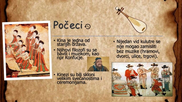 Muzika u Kini | PPTX