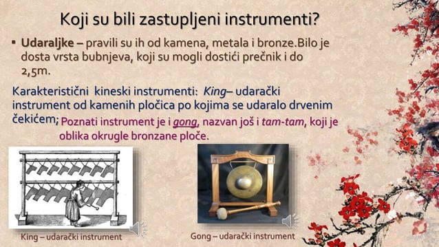 Muzika u Kini | PPTX