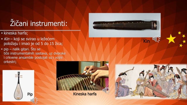 Muzika u Kini | PPTX