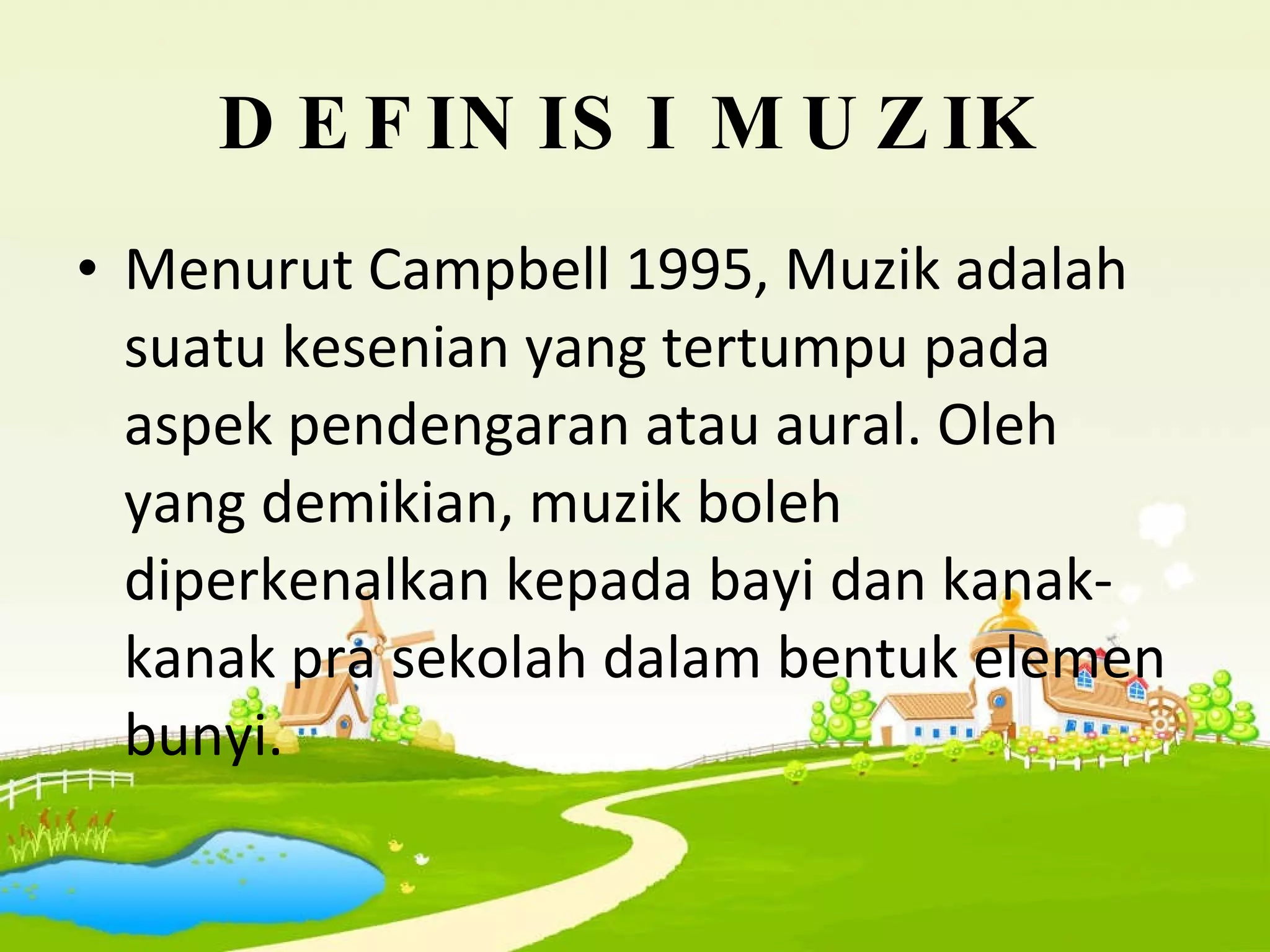 Muzik Dan Pergerakan | PPT
