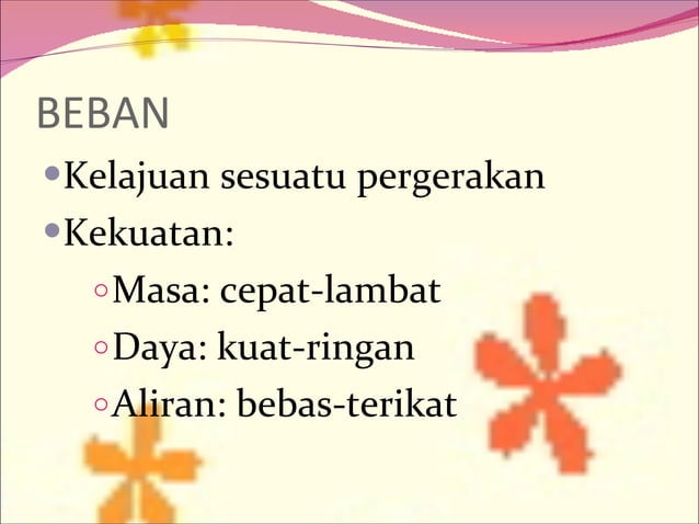 Muzik dan Pergerakan | PPT
