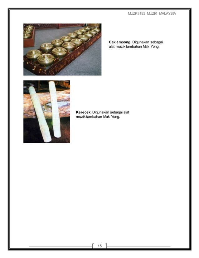 Wayang Kulit Kelantan dan Mak Yong (Muzik Tradisional Malaysia) | PDF