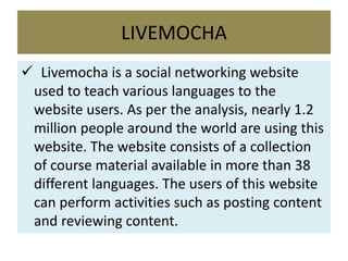 Educational benefits of social networking sites | PPTX