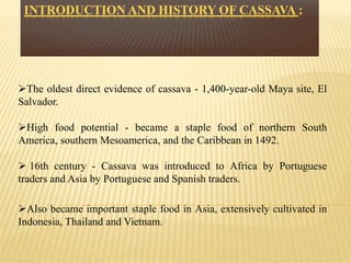 Cassava Flour : Utilization in Food | PPTX