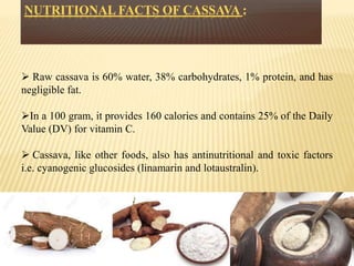 Cassava Flour : Utilization in Food | PPTX