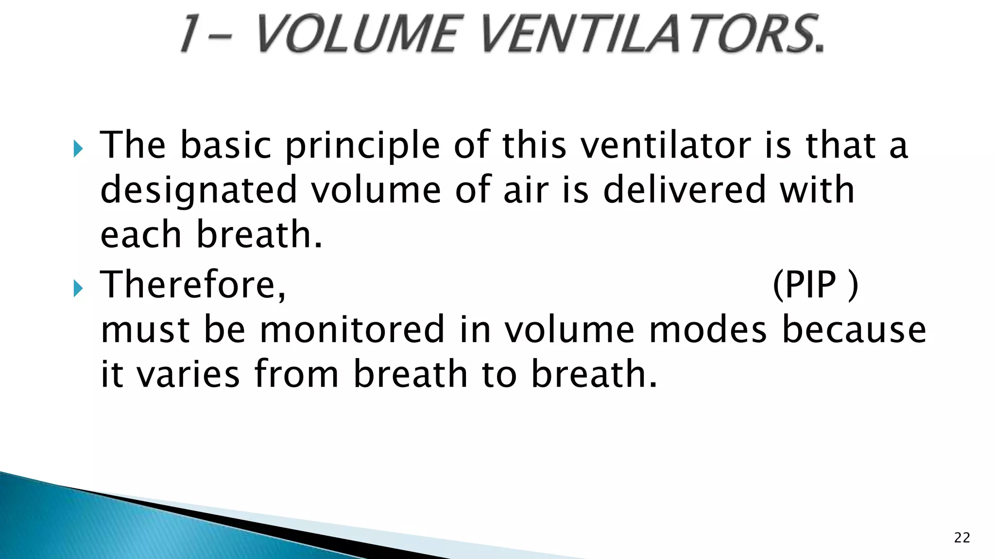 Mechanical Ventilation | PPTX