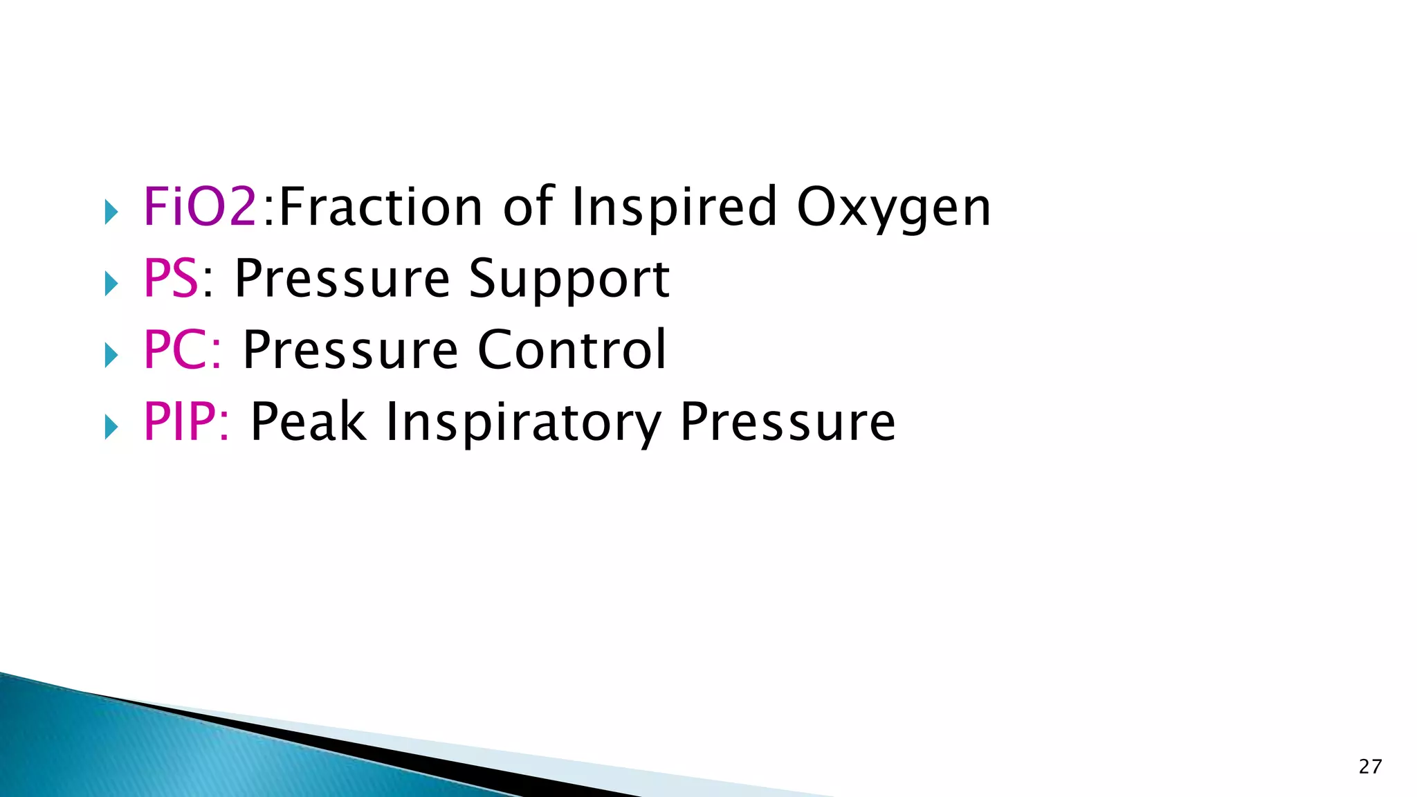 Mechanical Ventilation | PPTX