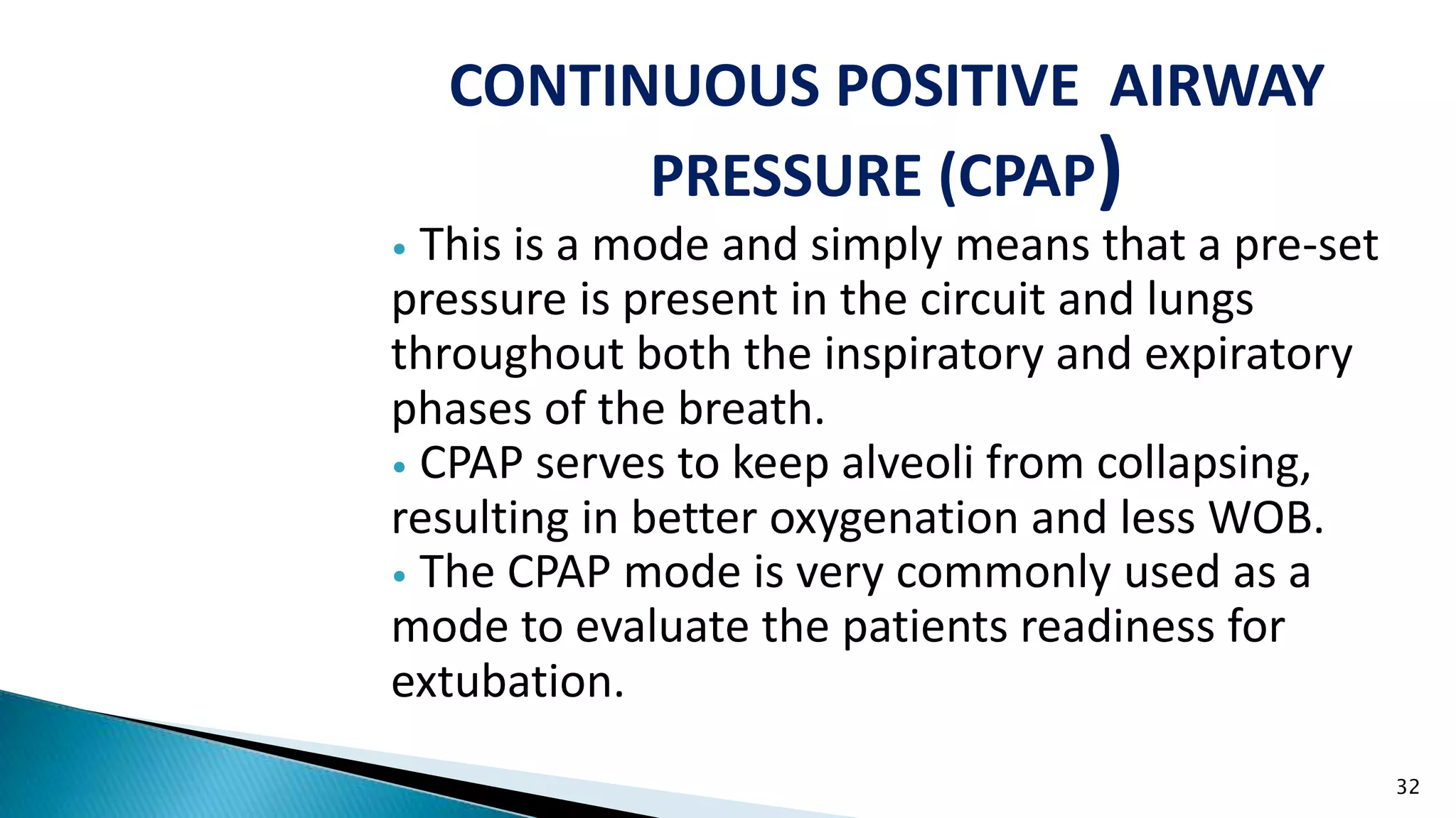 Mechanical Ventilation | PPTX
