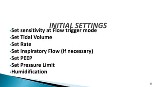 Mechanical Ventilation | PPTX