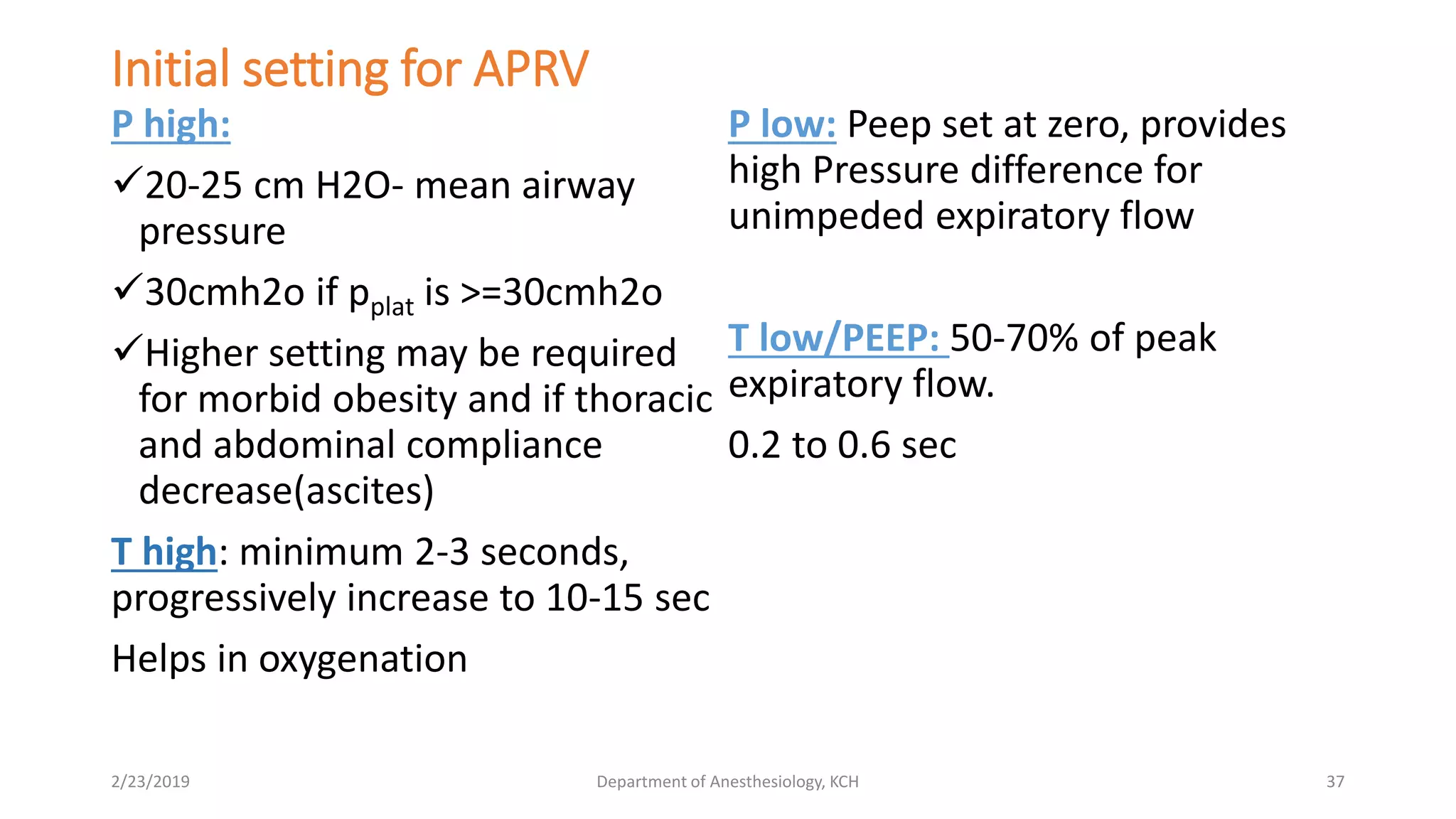 Mechanical Ventilation -Modes for Pediatrics | PPTX