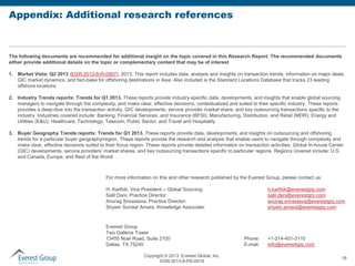 Geography Trends Report - Q2 2013 - Preview Deck | PDF