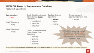 MV2ADB - Move to Oracle Autonomous Database in One-click | PDF | Cloud Computing | Internet