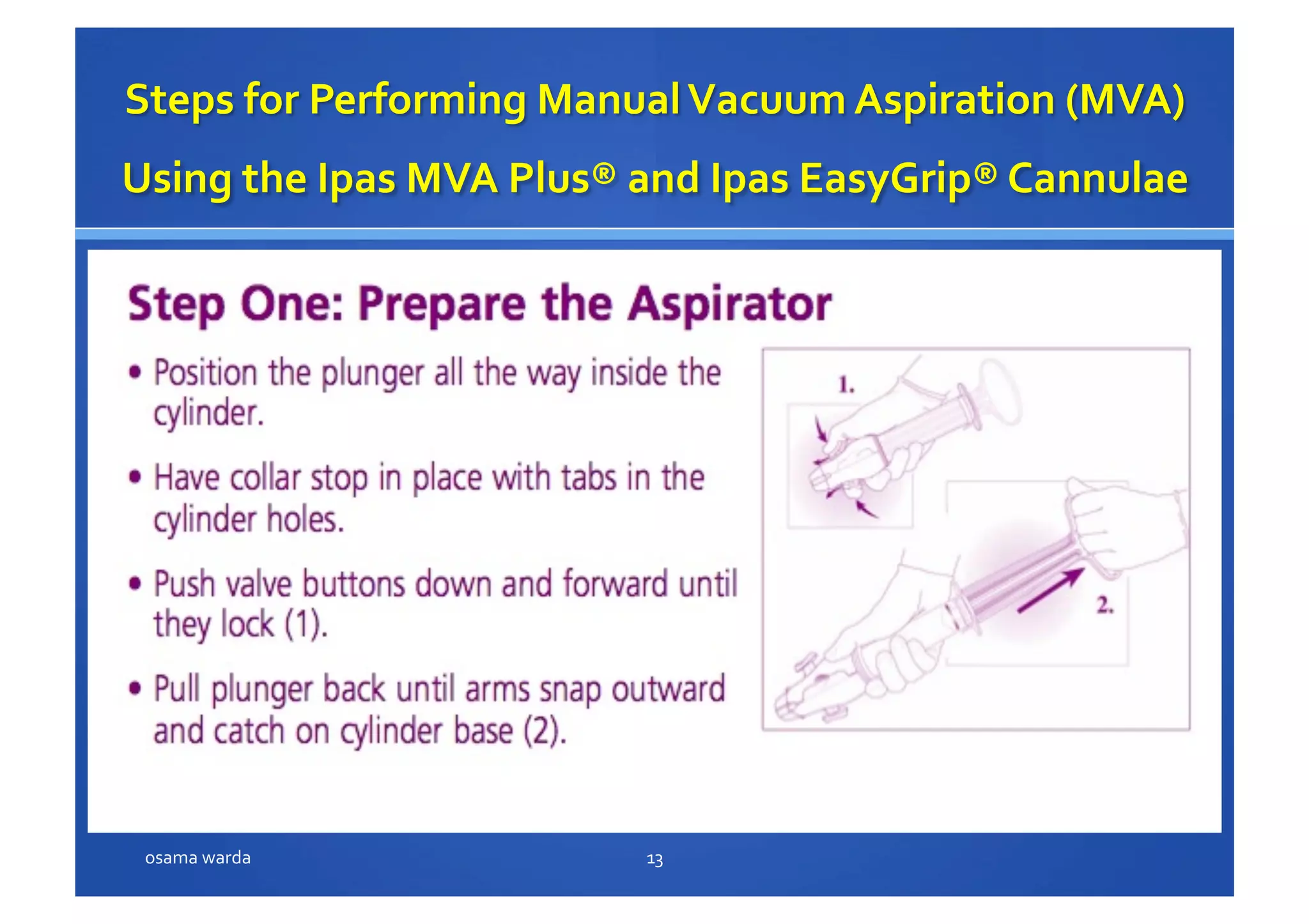 MANUAL VACUUM ASPIRATION | PDF