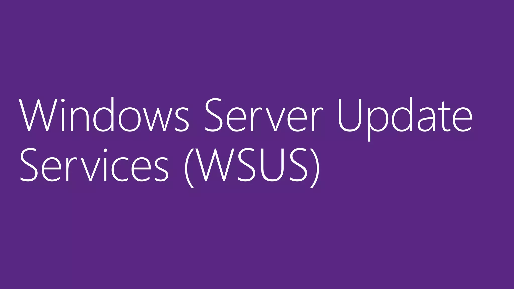 Windows 2012 R2 Multi Server Management | PPTX