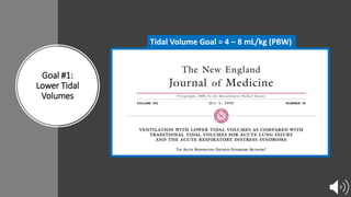 Mechanical Ventilation for ARDS | PPTX