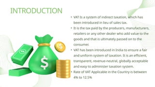 Maharashtra Value Added Tax (MVAT) Overview | PPTX