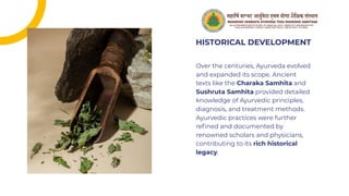THE EVOLUTION OF AYURVEDA: TRACING THE RICH HISTORY OF TRADITIONAL ...