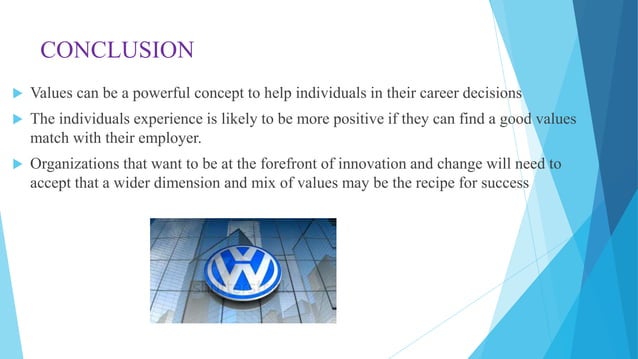 Volkswagen and its core values | PPTX | Business Administration | Business