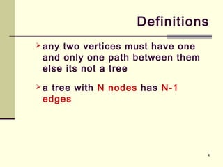 DATA STRUCTURES AND ALGORITHMS UNIT-3 TREES PREPARED BY M V BRAHMANANDA ...