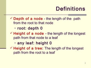 DATA STRUCTURES AND ALGORITHMS UNIT-3 TREES PREPARED BY M V BRAHMANANDA ...