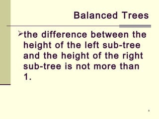 DATA STRUCTURES AND ALGORITHMS UNIT-3 TREES PREPARED BY M V BRAHMANANDA ...